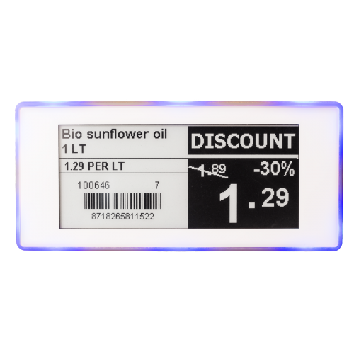 Electronic Shelf Labels (ESLs) and E Ink displays with NFC